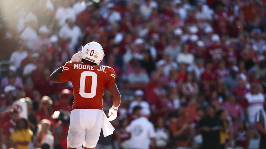 How Texas Longhorns WR Shocked Arkansas with Career Performance