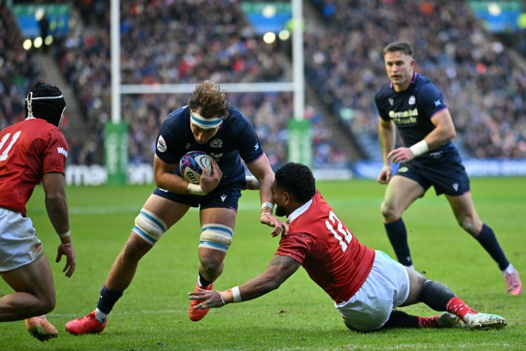 Scotland thrash Tonga in Autumn Nations finale