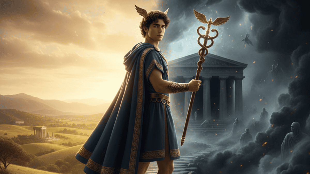 How Hermes Guides Souls Between Worlds