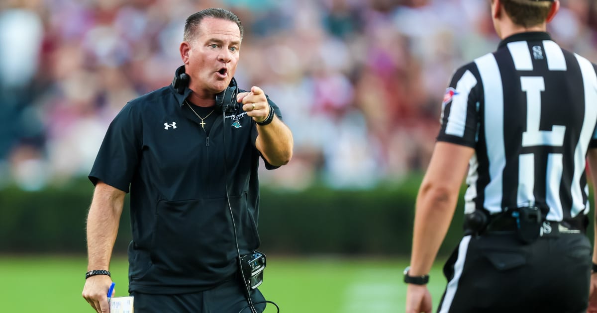 Everything Coastal Carolina coach Tim Beck said after South Carolina loss