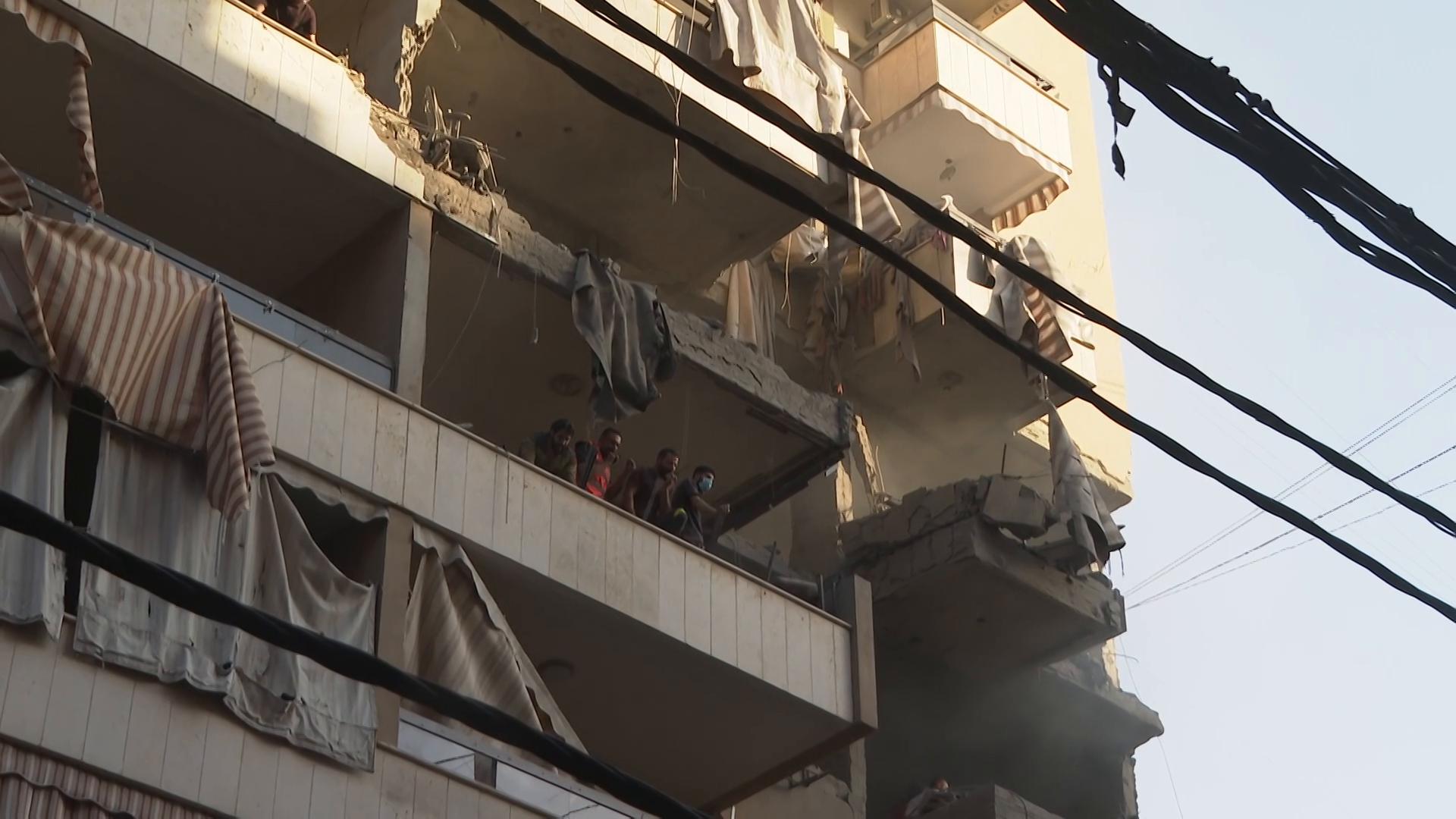 Buildings damaged as Israel says it targeted Hezbollah militant in ...