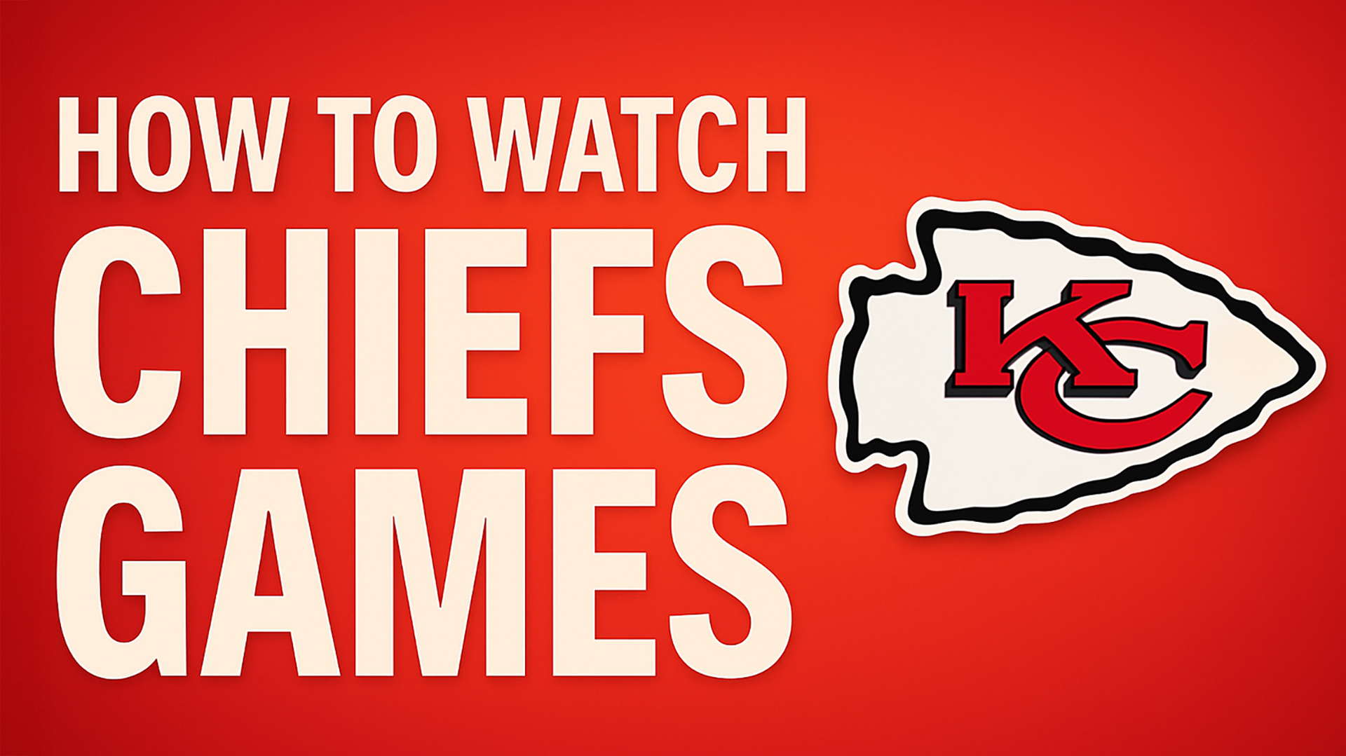 How to Watch Chiefs Games Without Cable in 2025