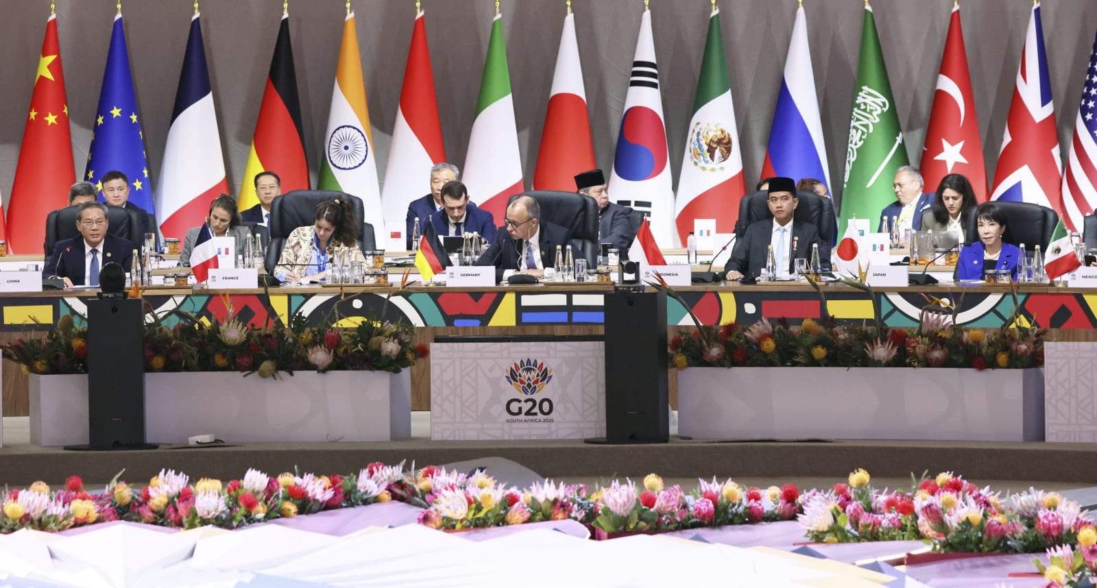 G20 vows to share responsibility for global issues amid Japan-China rift