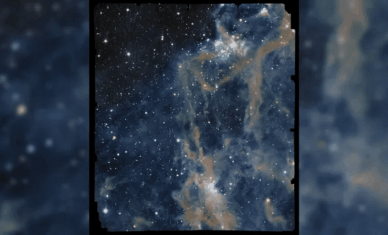 Euclid Space Telescope Captures Gorgeous Cosmic Cloud in Stunning Detail