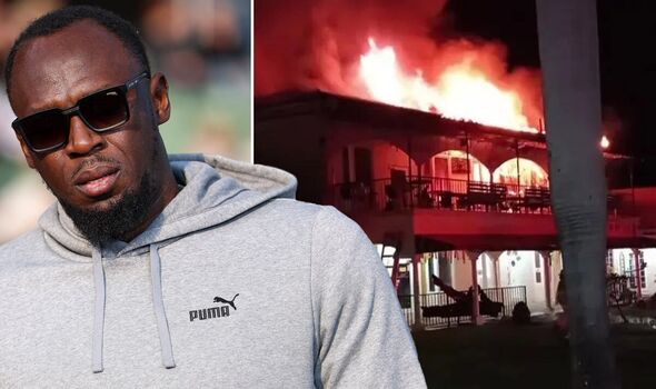 Usain Bolt's restaurant hit with devastating fire as huge flames rip ...