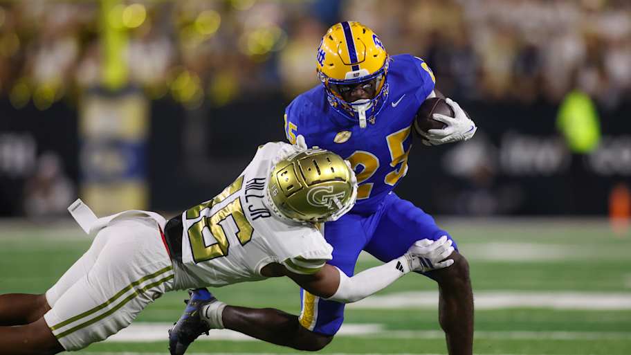 Pitt Freshman RB Has Career Performance vs. Georgia Tech