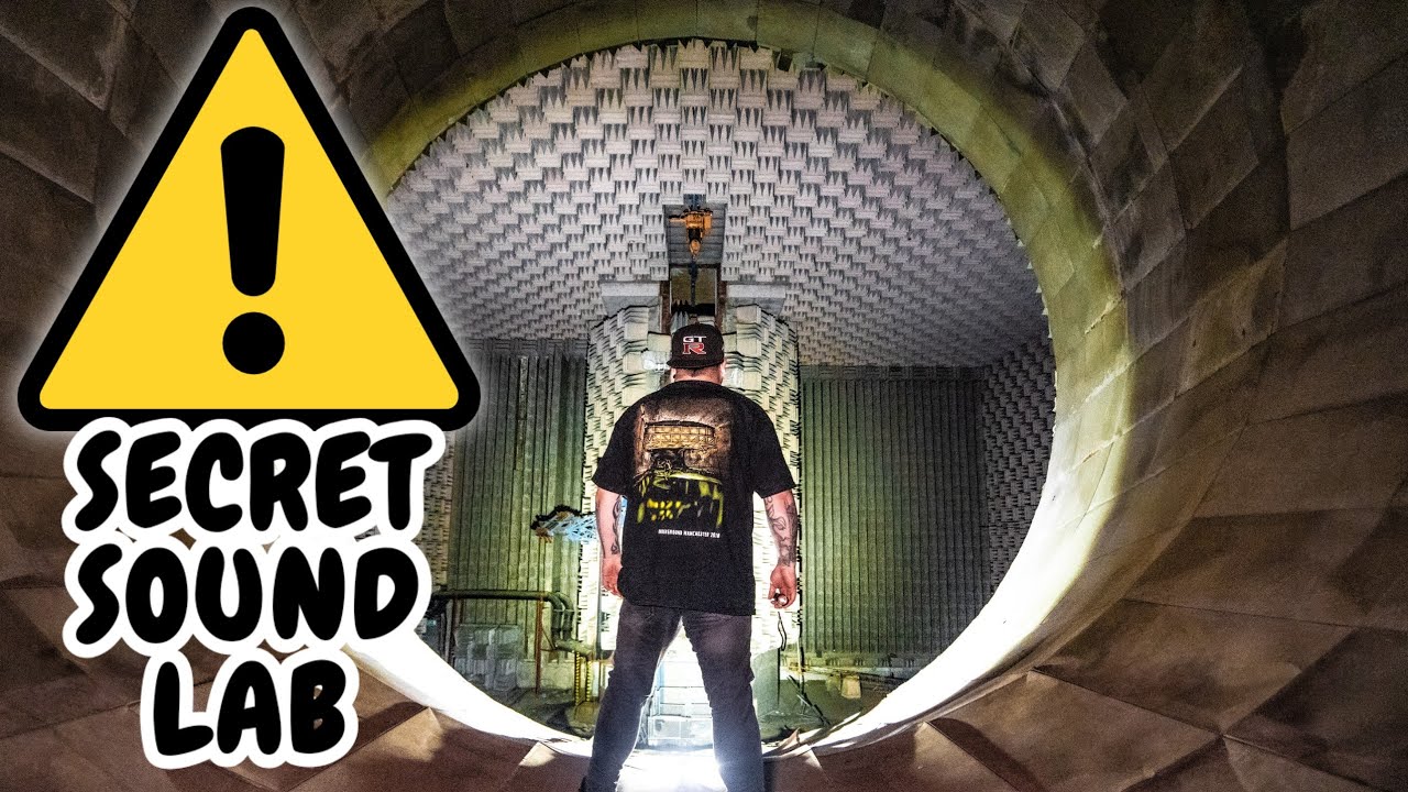 Secret abandoned sound laboratory in the middle of nowhere