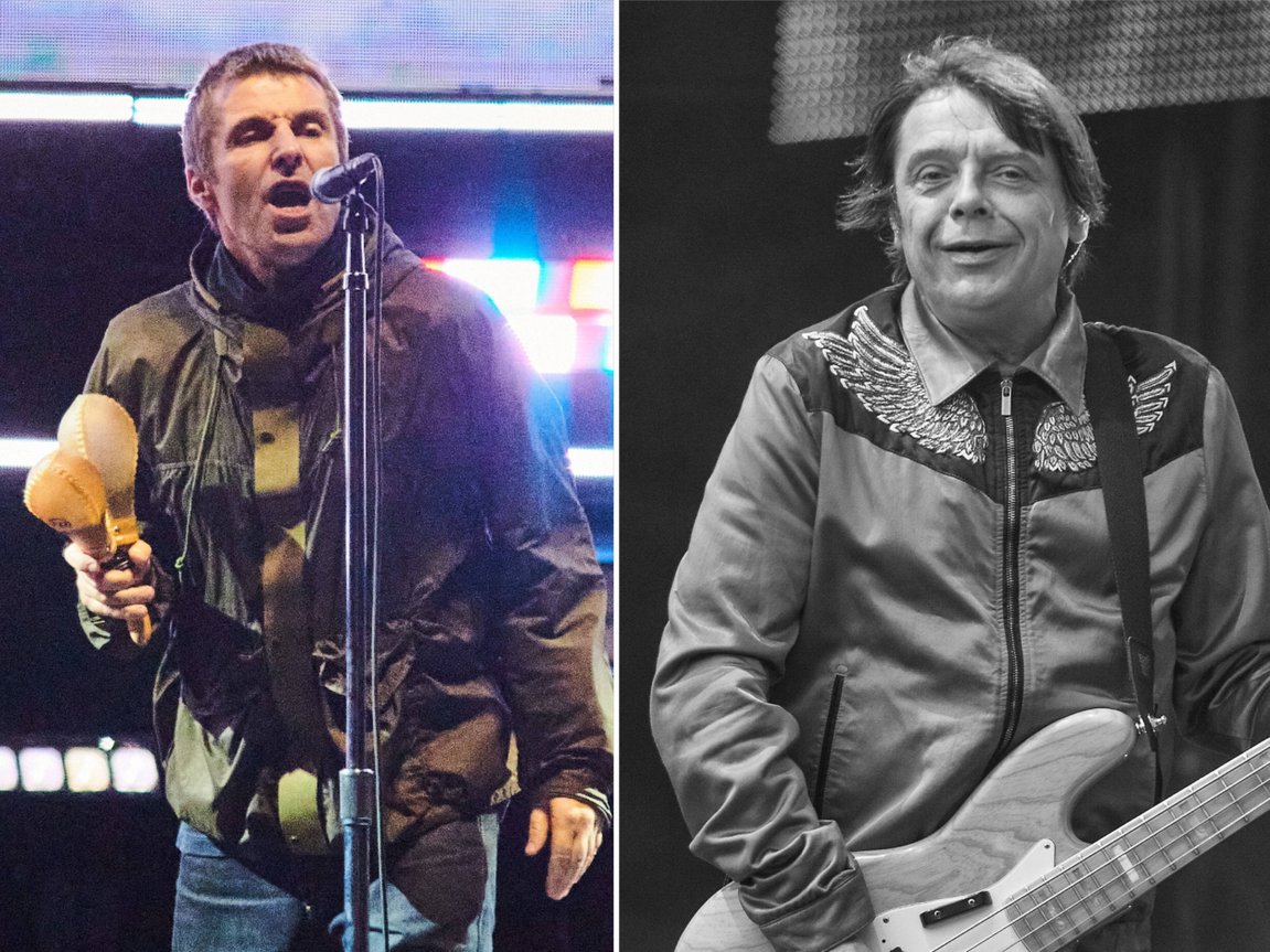 At Concert: Oasis Honors Deceased Former Stone Roses Bassist