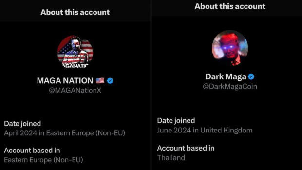 Prominent MAGA Accounts Exposed as Foreign-Run as X Reveals Countries ...
