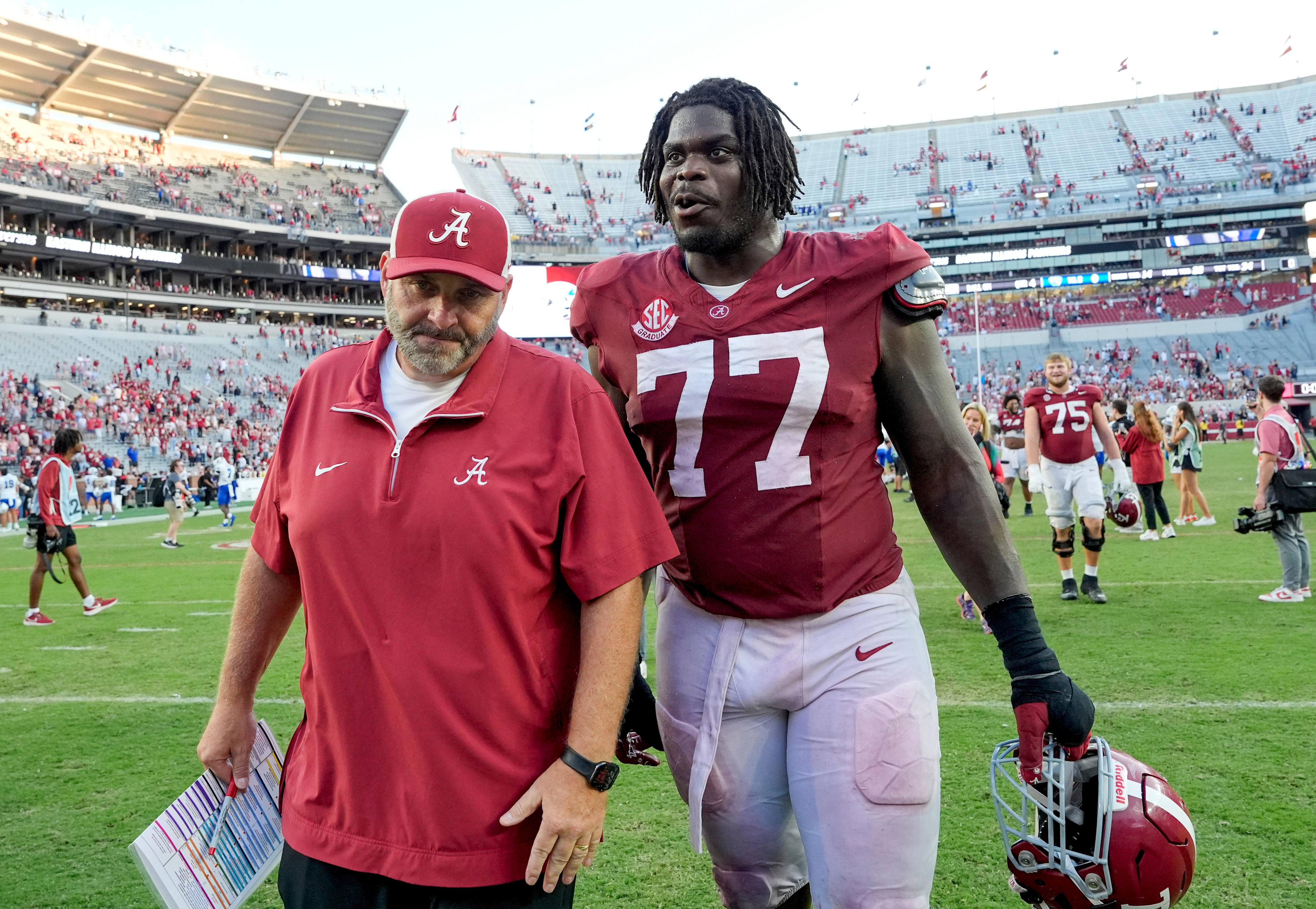 Alabama football OL coach Chris Kapilovic to leave program: Source