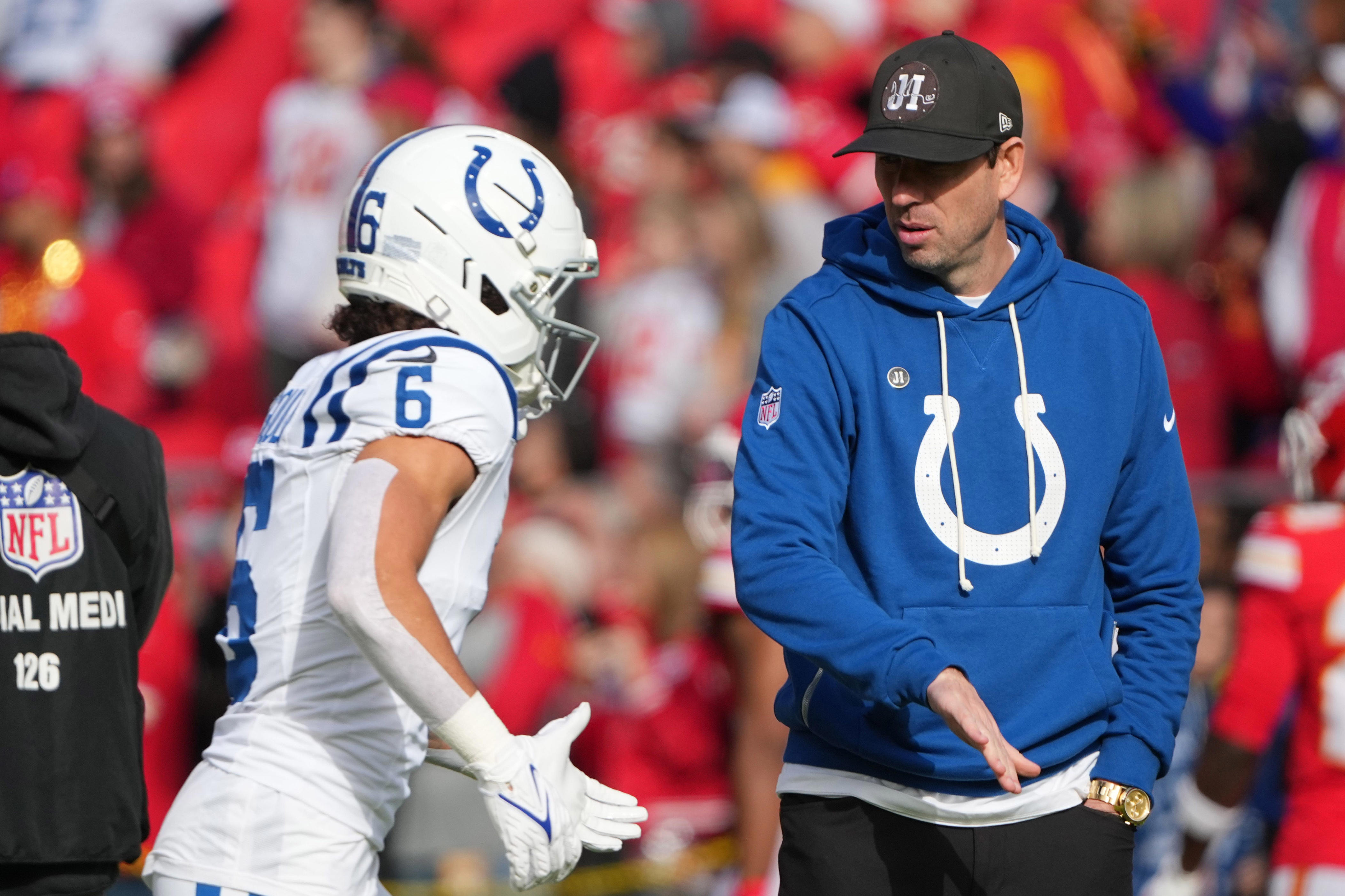 Colts coach Shane Steichen says he should have gone for it on 4th down ...