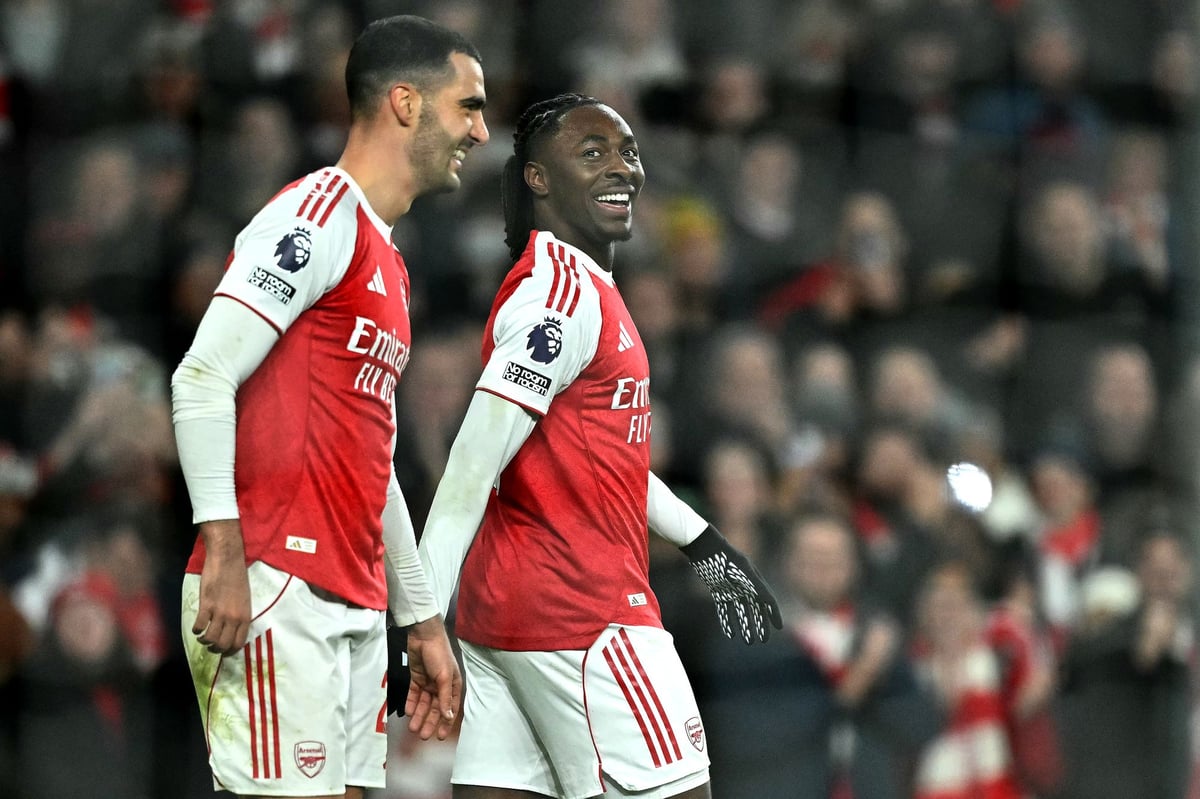 Arsenal 4-1 Tottenham: Eze scores hat-trick on derby day - LIVE