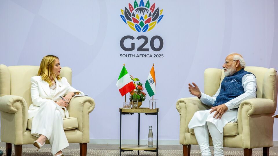 G20 summit: Modi and Italian PM Meloni vow to bolster bilateral ties in ...