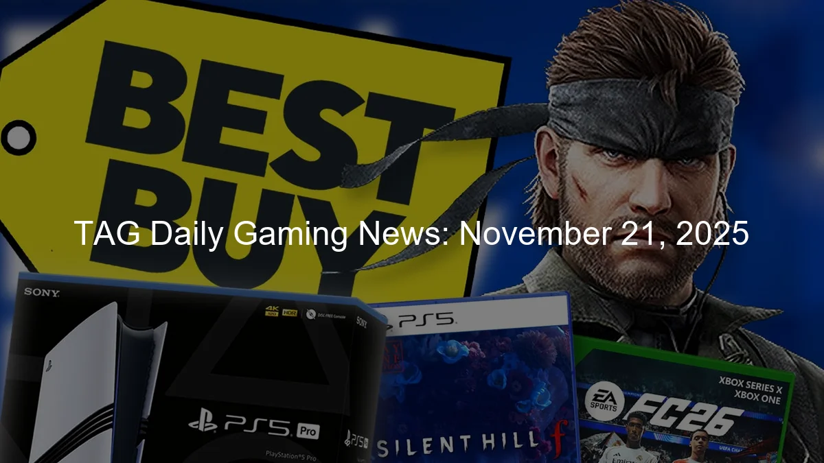 November 21, 2025: Resident Evil Discounts at Best Buy & TGA Category ...