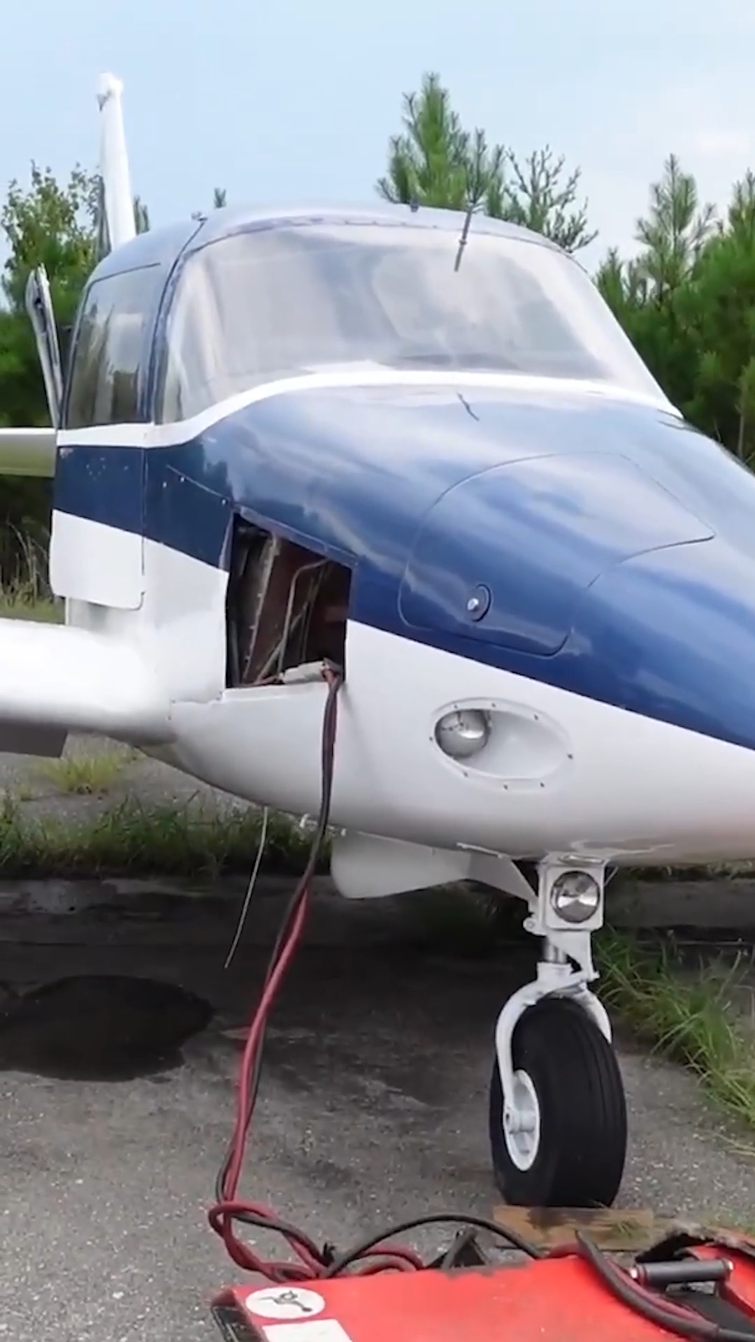 Starting a Plane After Seven Years Idle