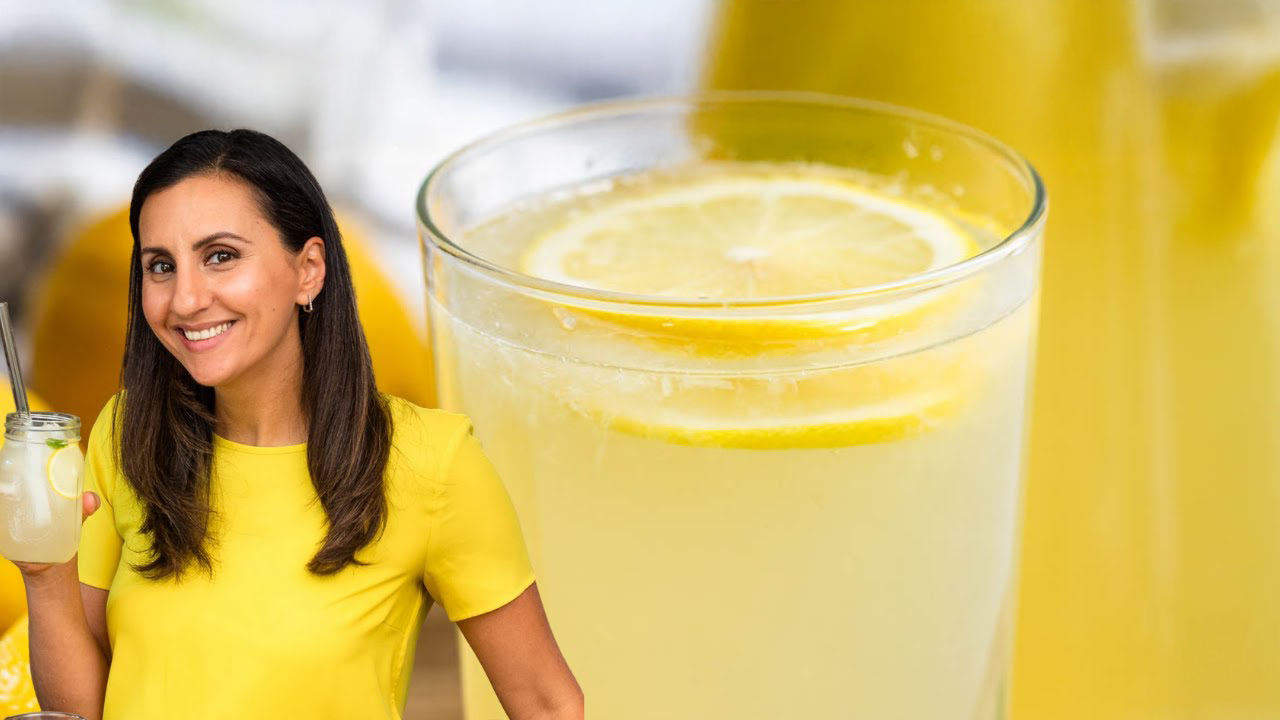 Simple fresh lemonade