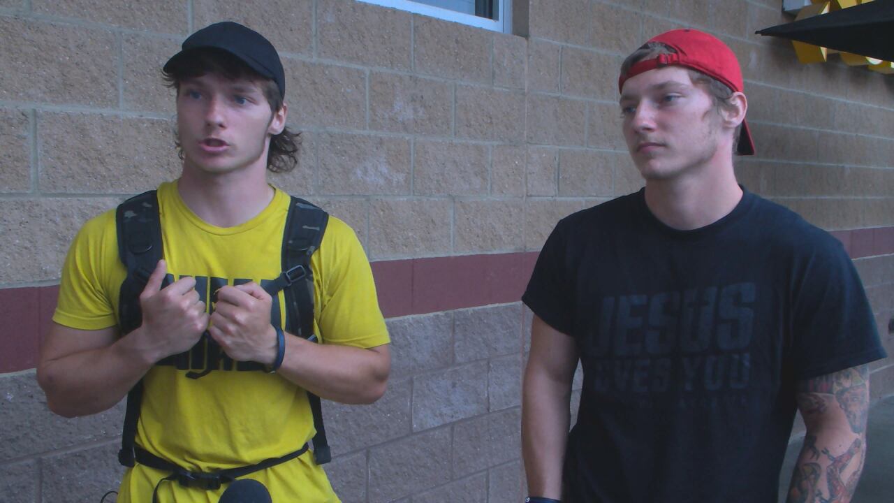 Twin brothers walk across America, reach Bowling Green on day 50