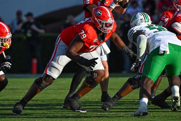 UGA dismisses OL Nyier Daniels after police chase tied to mom