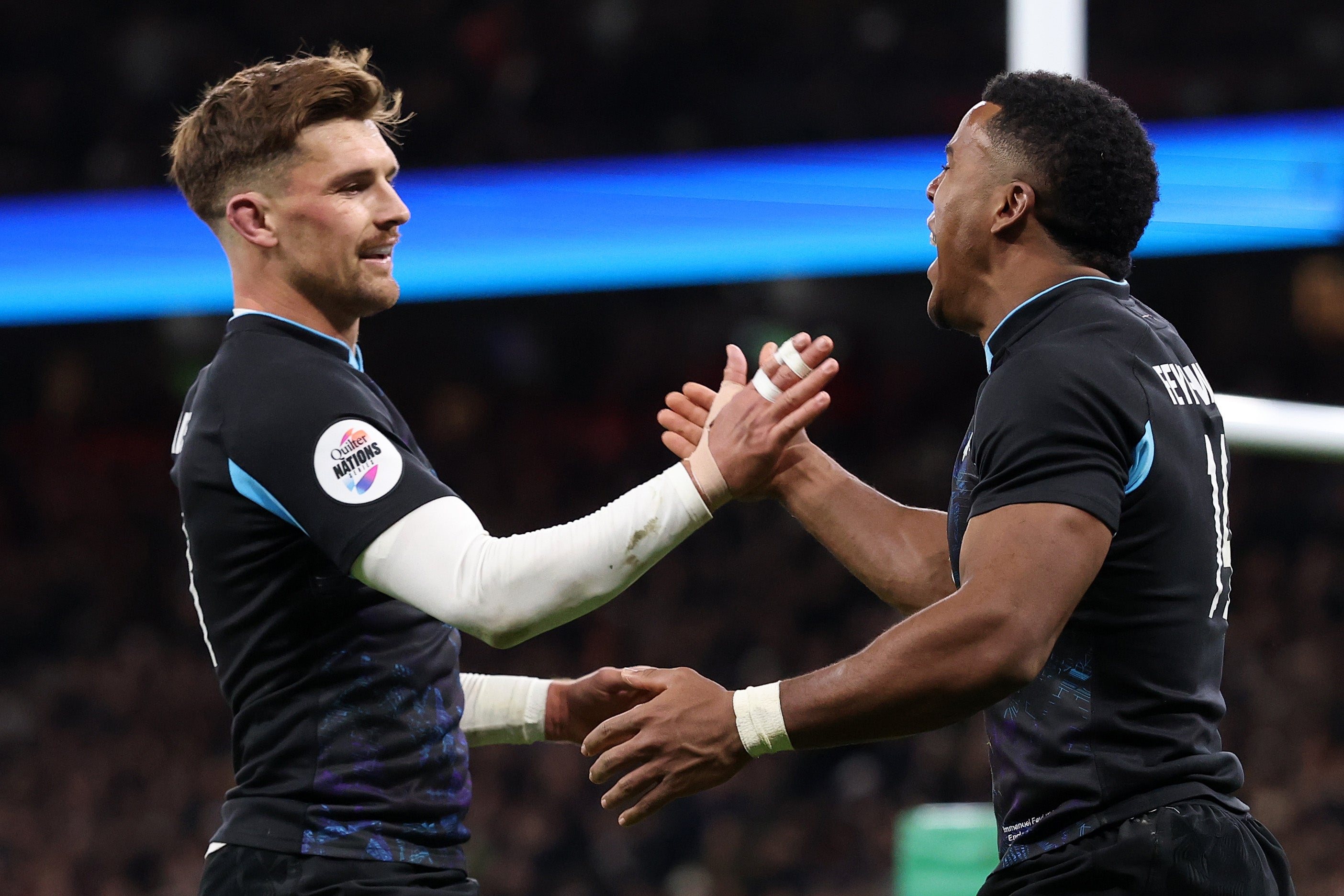 Curry accused of shoving Pumas coach after England win again