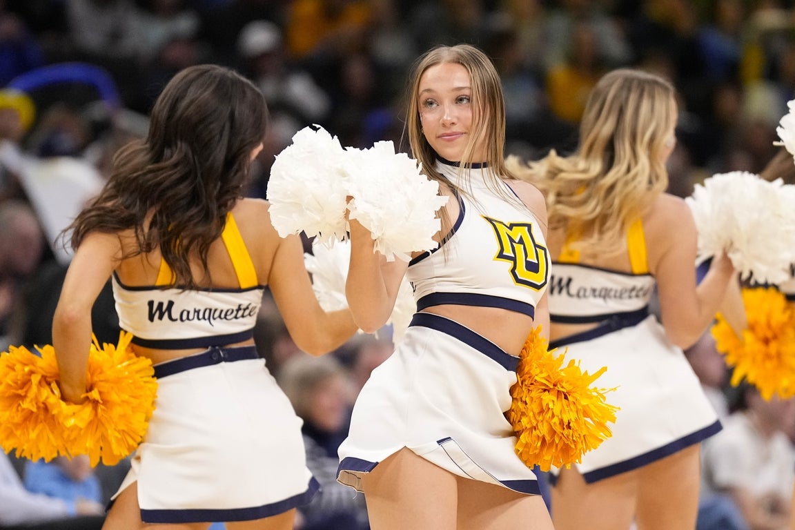 Stunning college cheerleader photos from this season so far