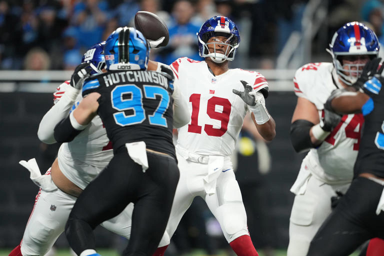 NY Giants vs Lions highlights as another blown lead results in OT loss