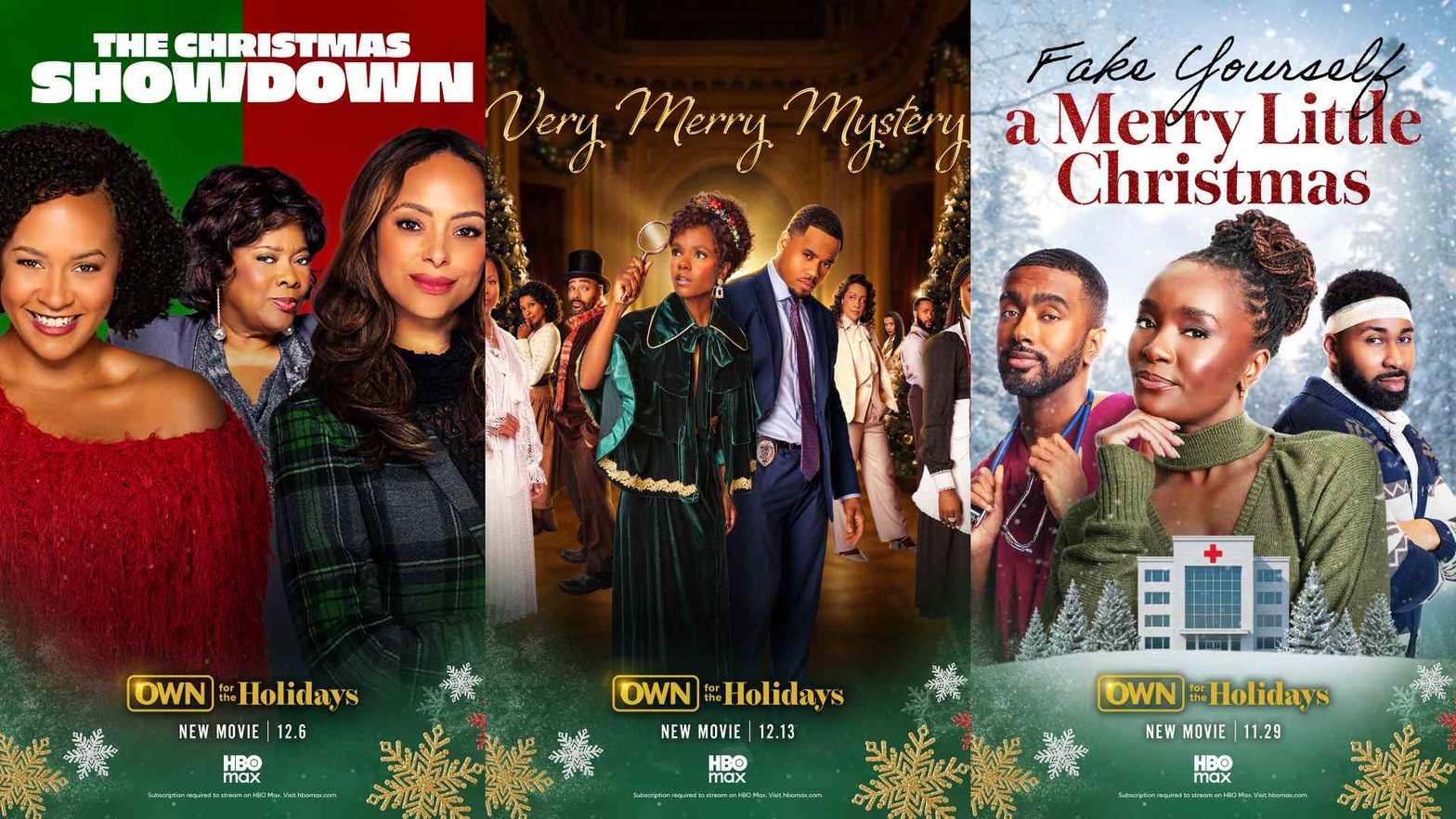 OWN Christmas Movie Trailers For ‘The Christmas Showdown,’ ‘Very Merry ...