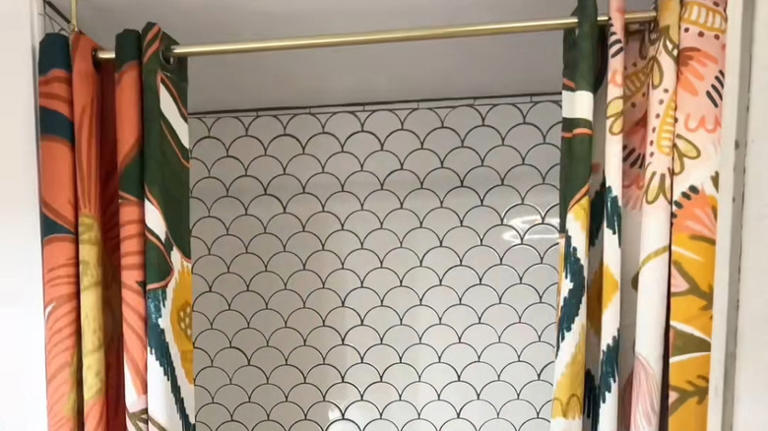 Try This Chic Shower Curtain Hack For An Instantly Elevated Look
