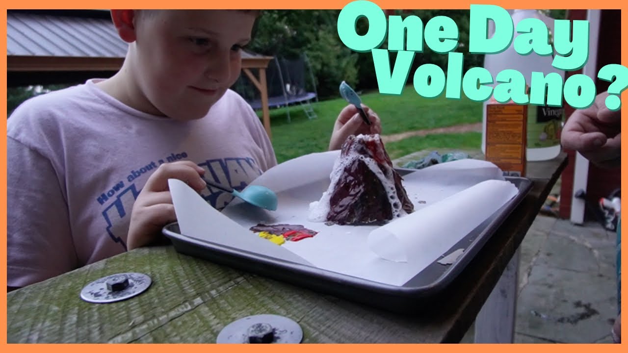 Build a Volcano in ONE DAY? | Family Time & Throwback Visit to Italy ...