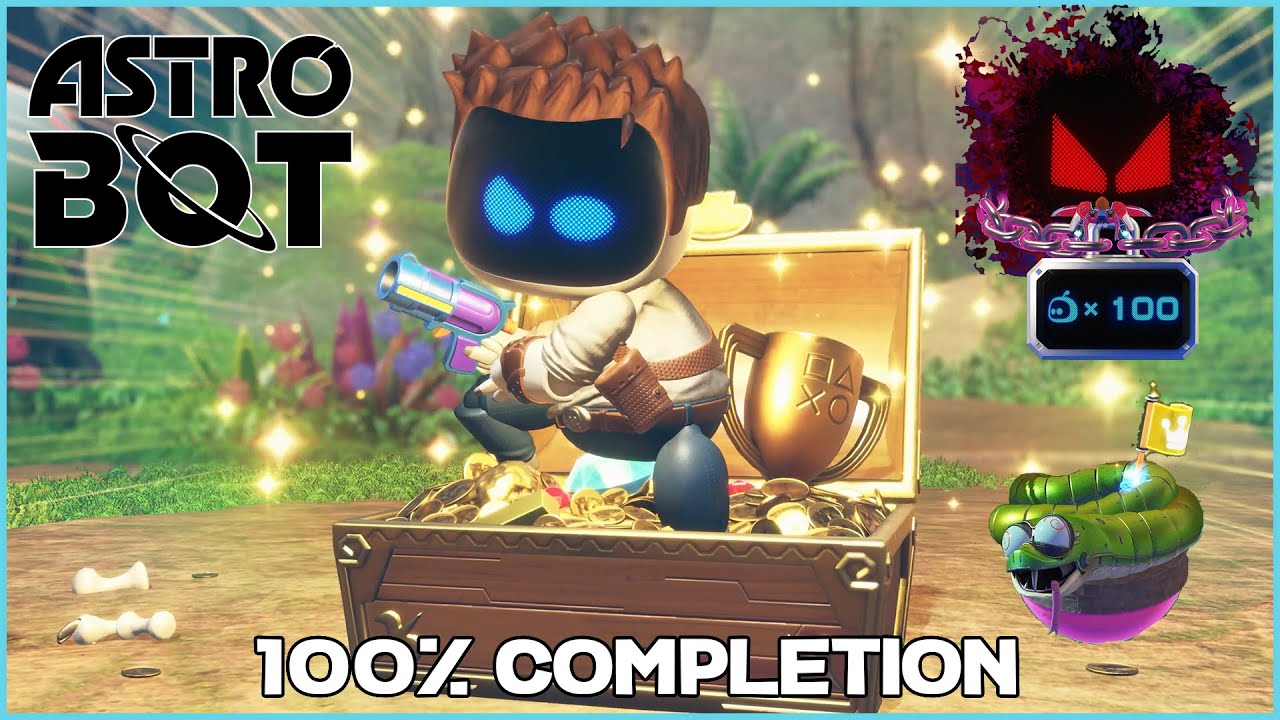 Astro Bot Lady Venomara 100% Completion