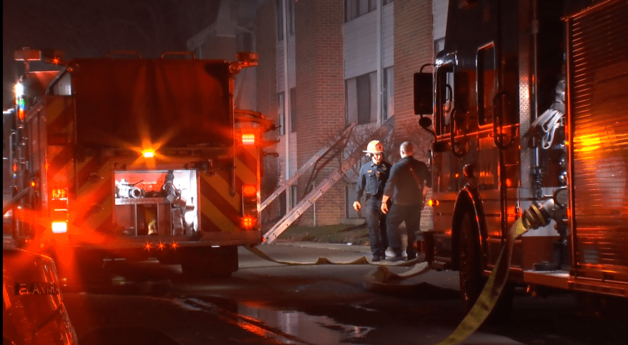 Columbus responds to two unrelated fires, two injured