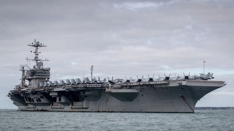 Why The USS Harry S. Truman Still Hasn't Been Repaired 9 Months After ...