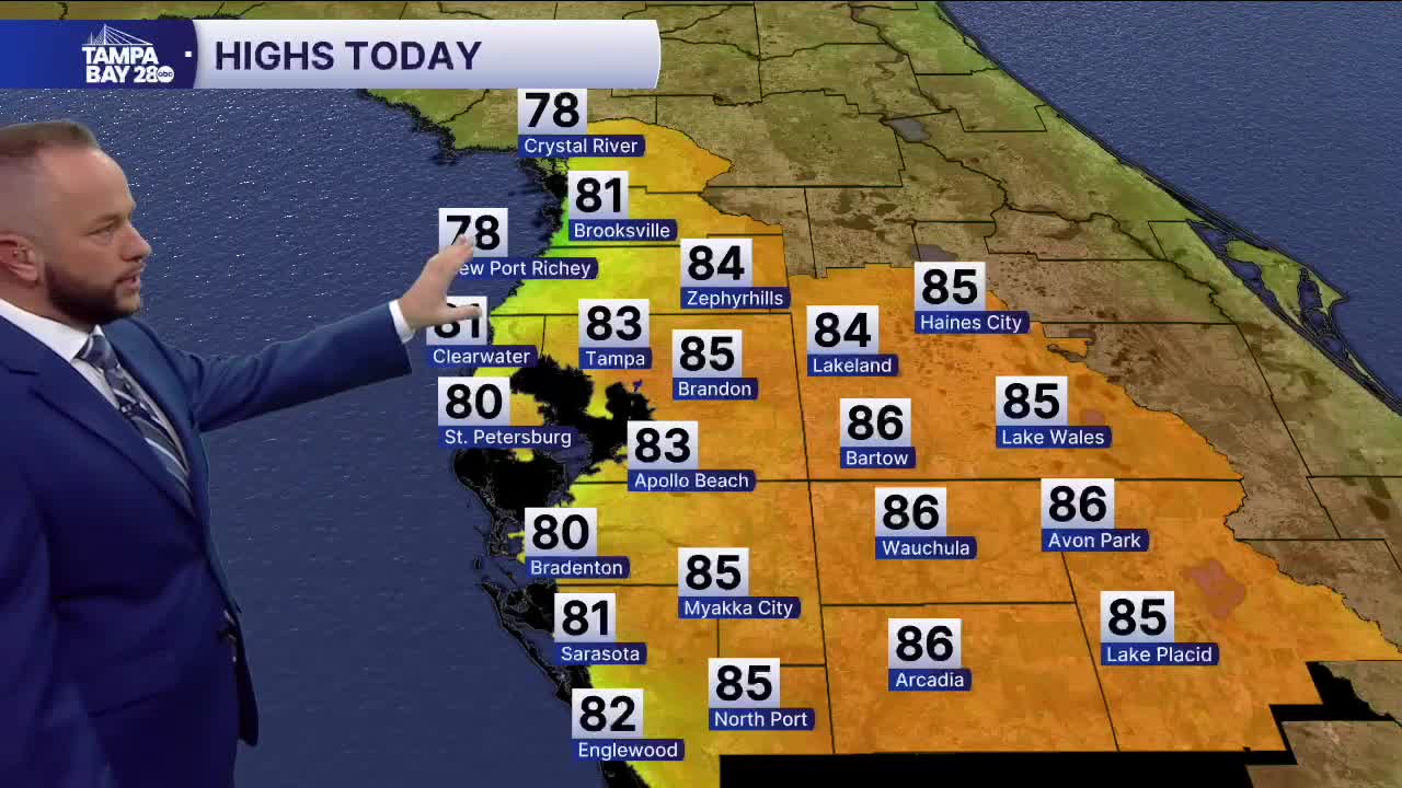 Florida's Most Accurate Forecast with Jason Adams for Sunday, November ...