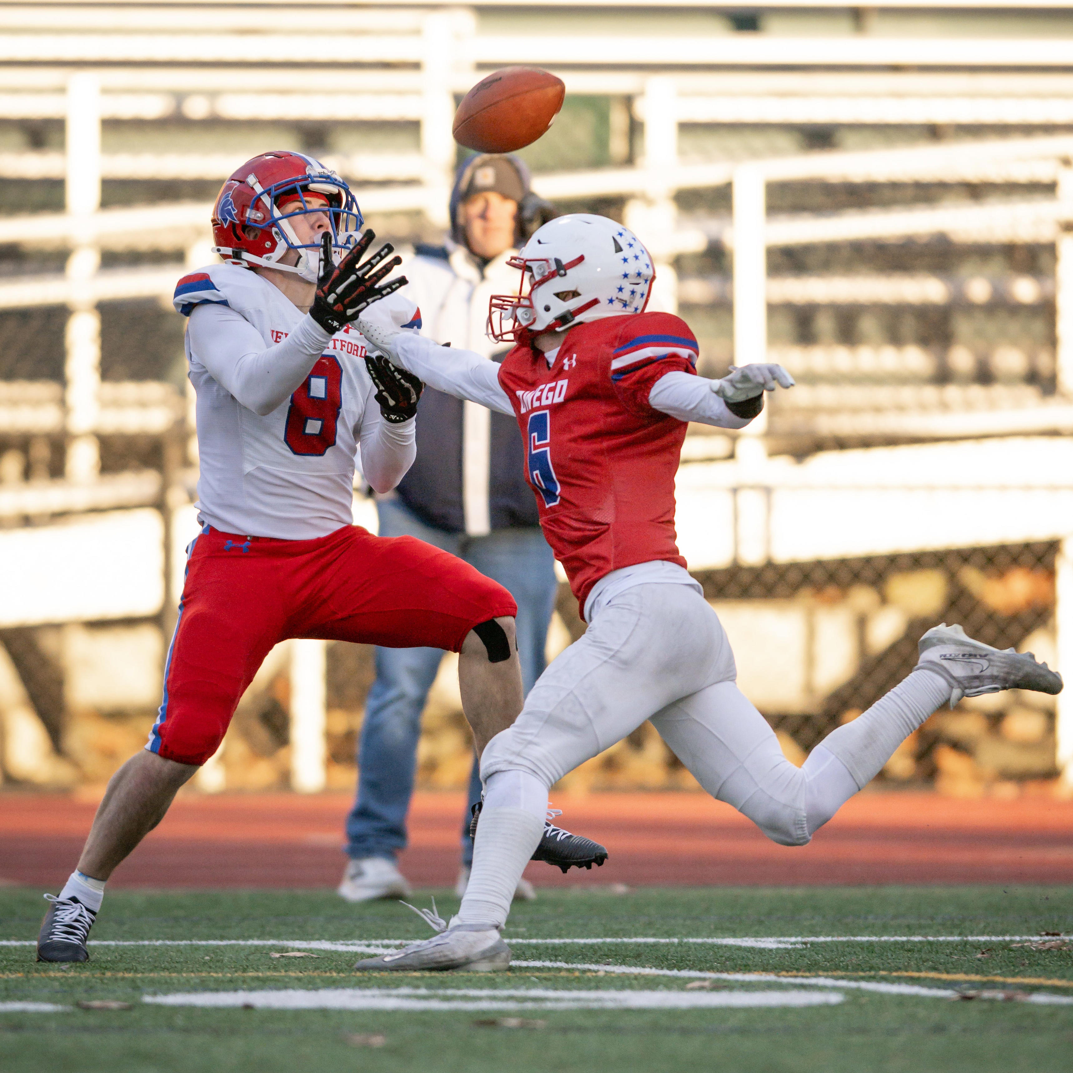 Way sets receiving TD record as New Hartford season ends on field goal