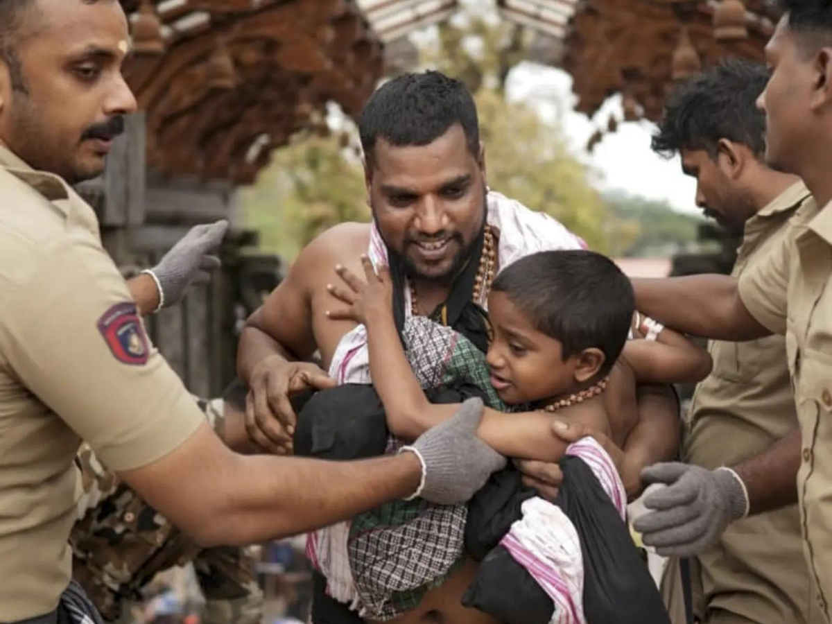 Taking children to Sabarimala trek? Police urge this must-wear safety ...