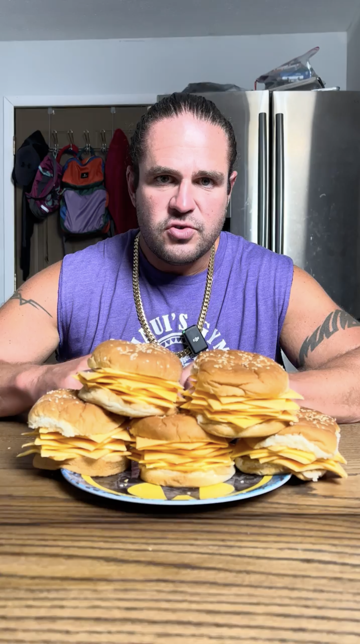 Taking On the 100-Slice Cheese Burger Challenge