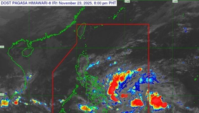 Pagasa monitors LPA off Mindanao