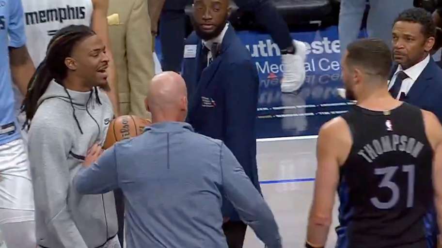 Klay Thompson Takes a Dig at Ja Morant Following Heated Exchange