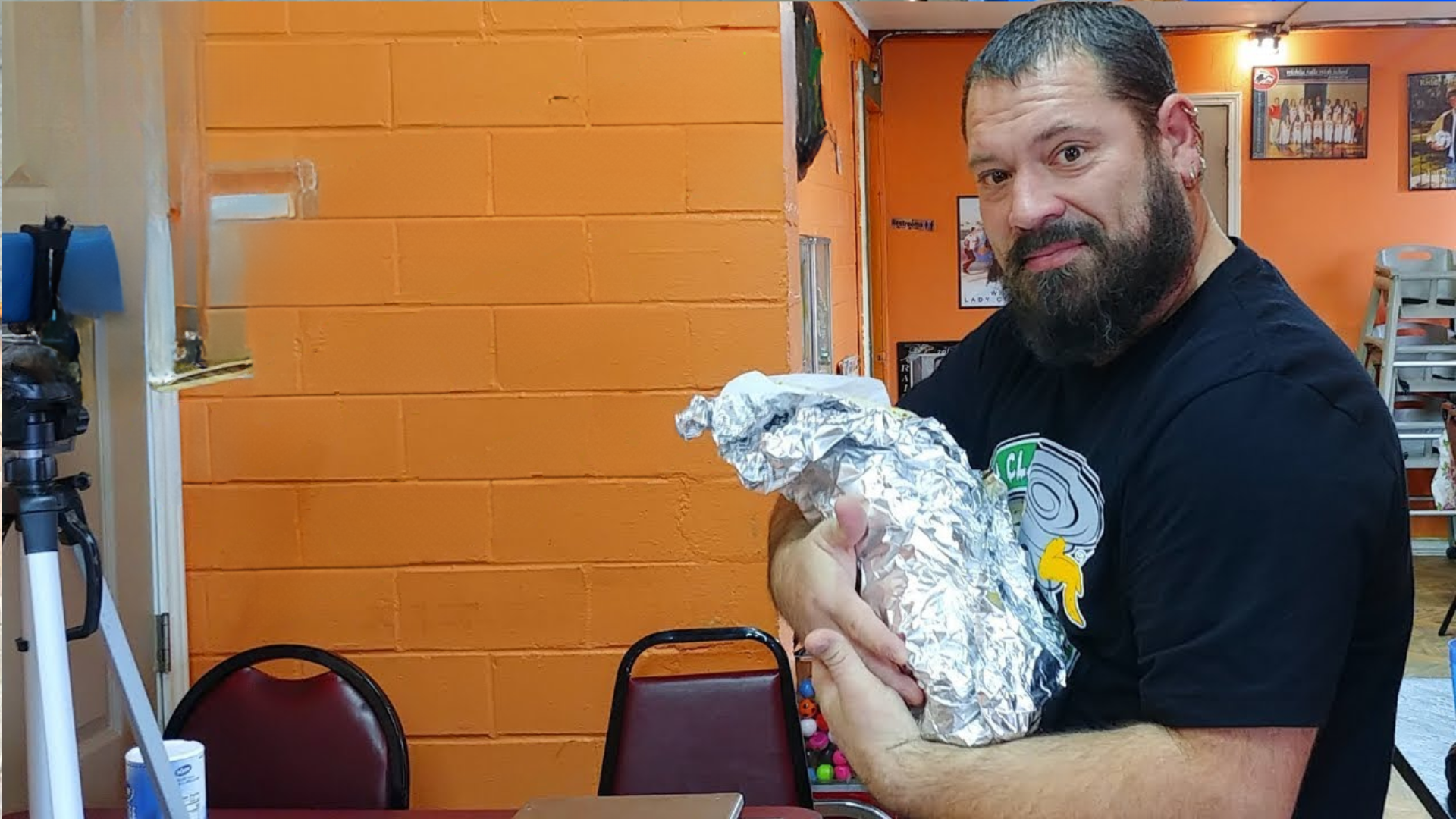 Taking On the Monster Burrito Challenge