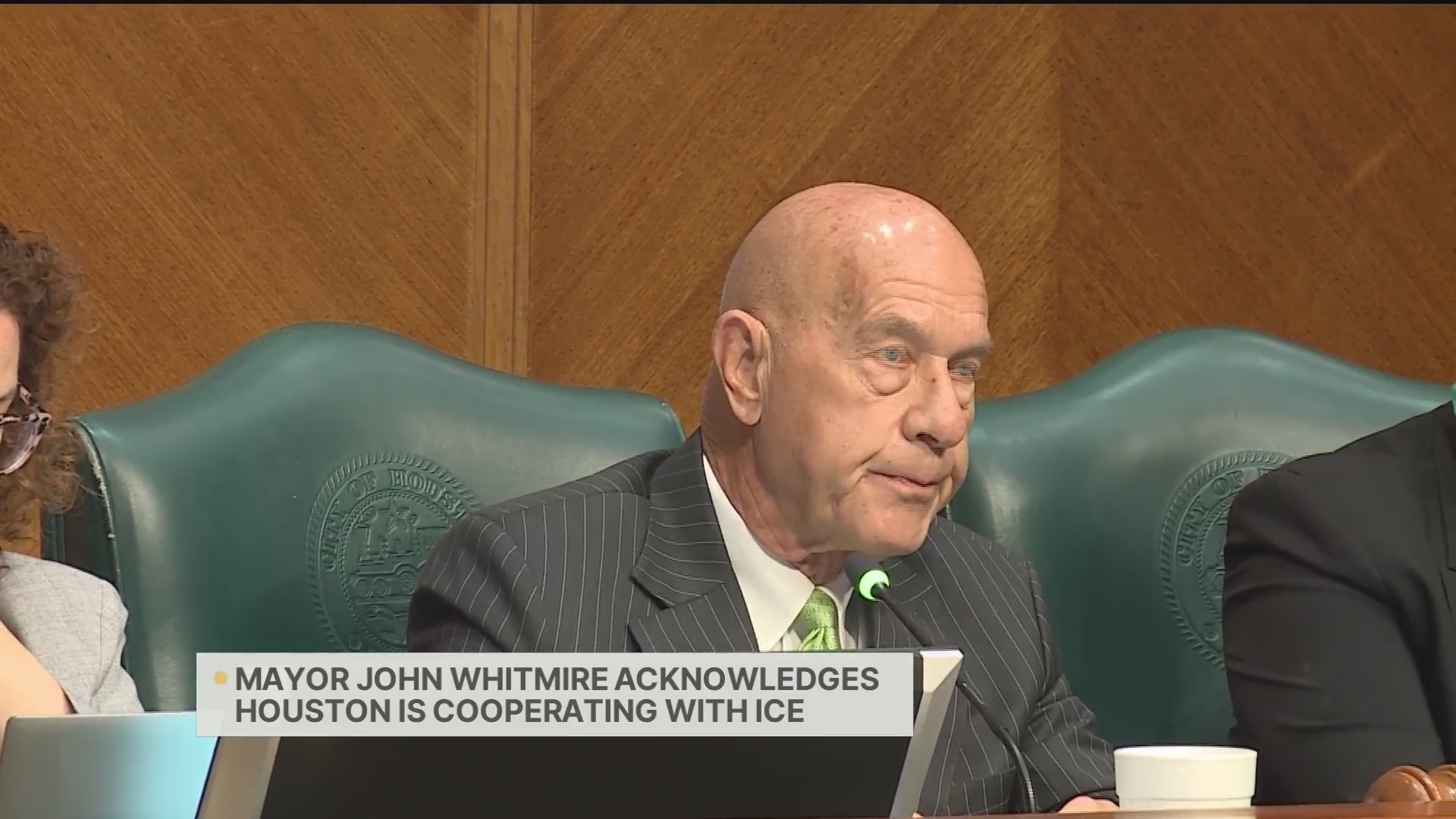 Mayor Whitmire confirms Houston is working with ICE