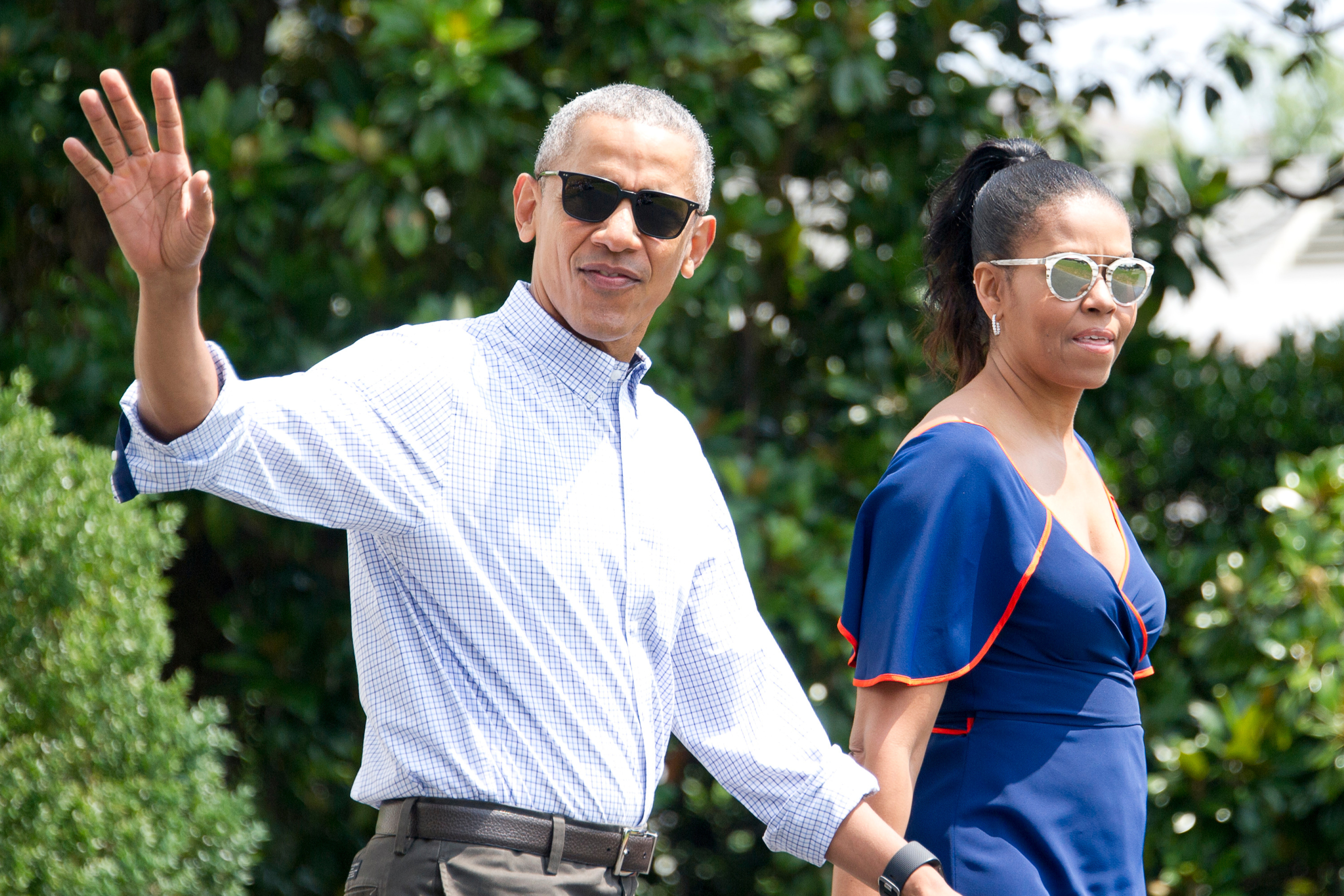 Michelle Obama speaks out on "infuriating" Air Force One moment with Barack