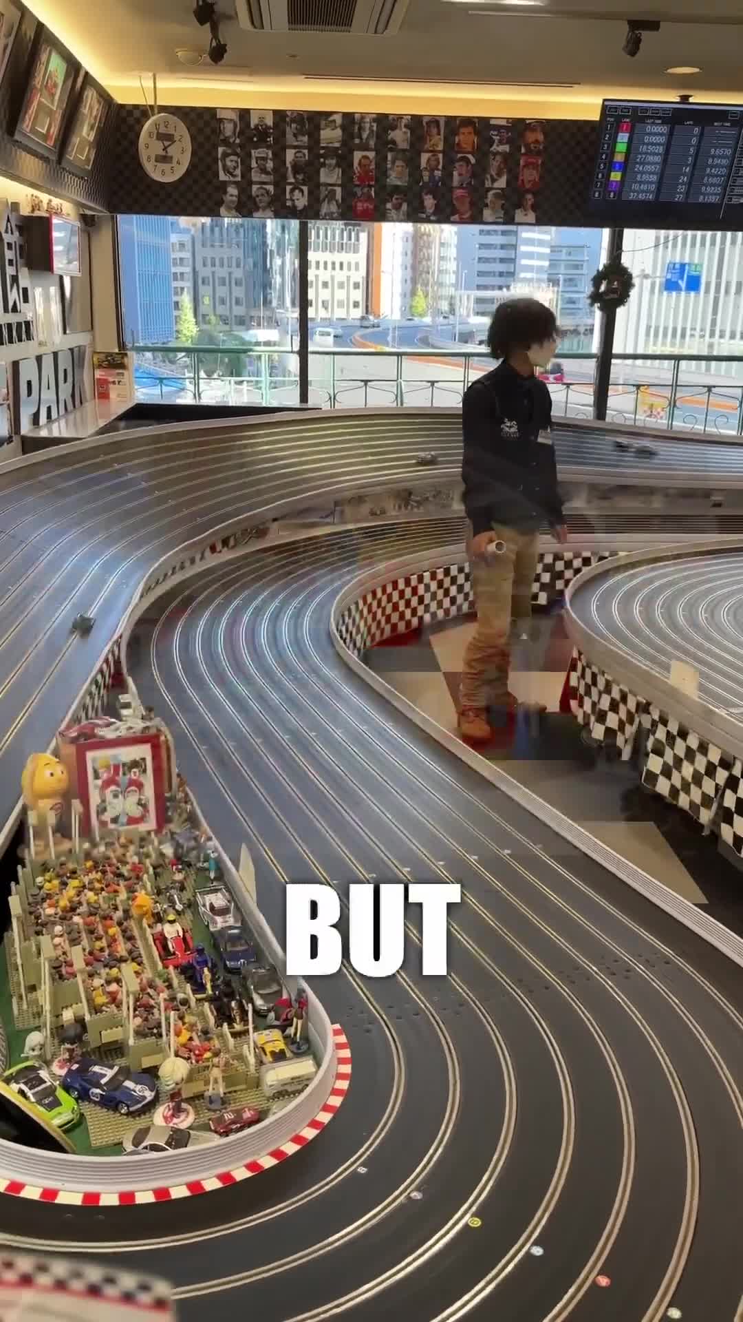 A stunning view from Japan’s toy car park