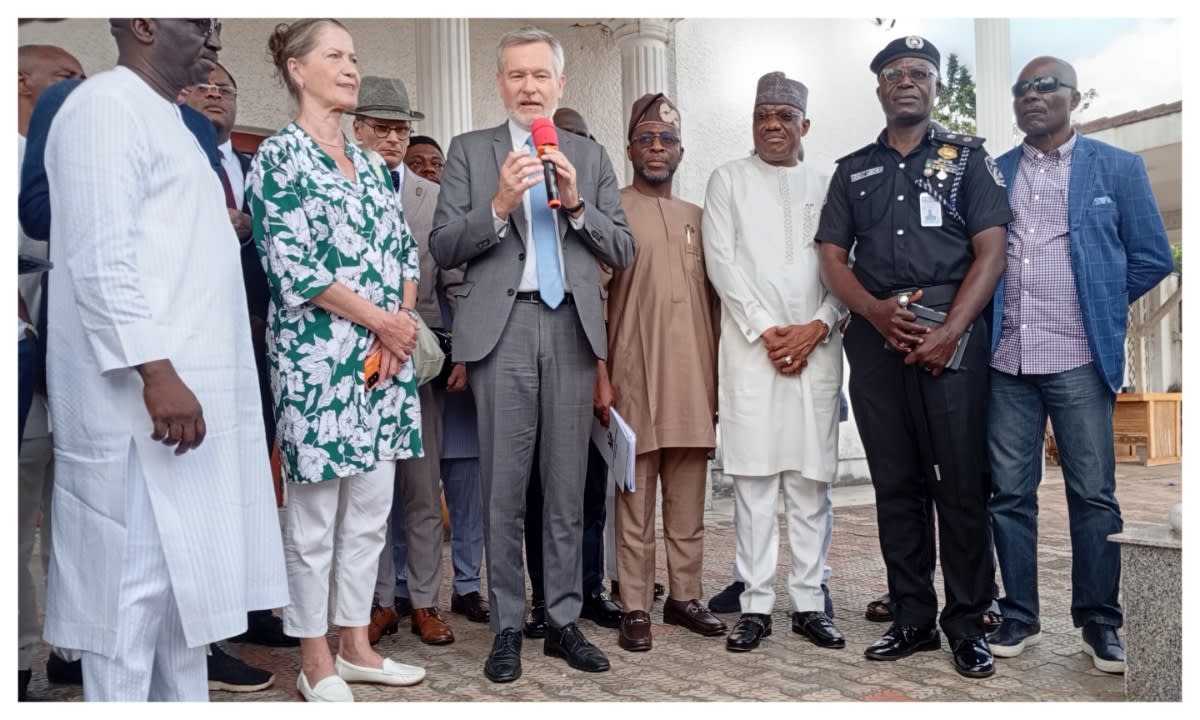 EU delegation, German Ambassador, Gov Okpebholo meet Oba of Benin over ...