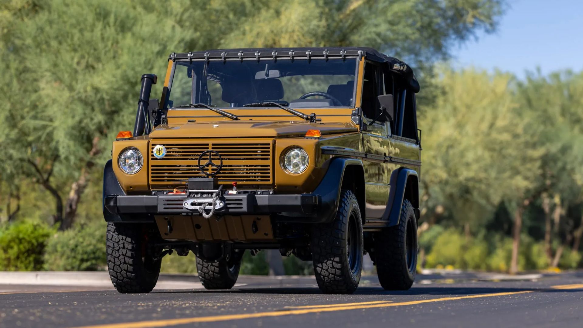 Refurbished 1991 Mercedes-Benz 250GD Wolf Hits Bring a Trailer with No Reserve