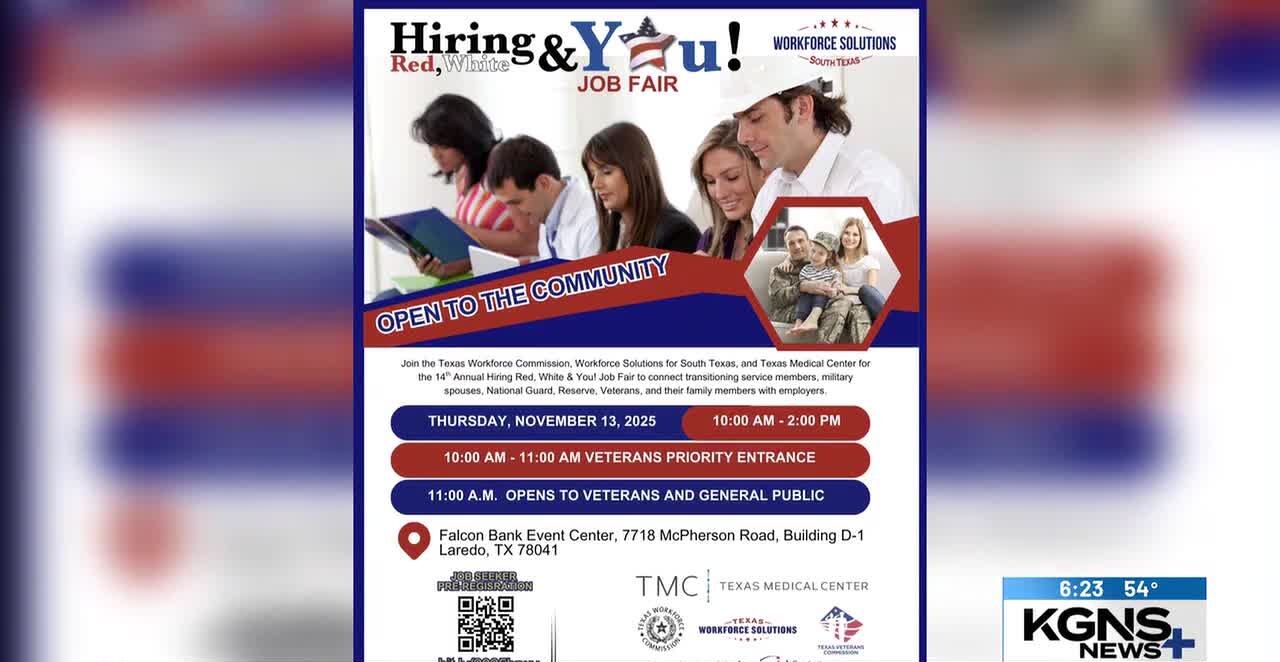 Workforce Solutions presents 14th Annual ‘Hiring Red, White, and You ...