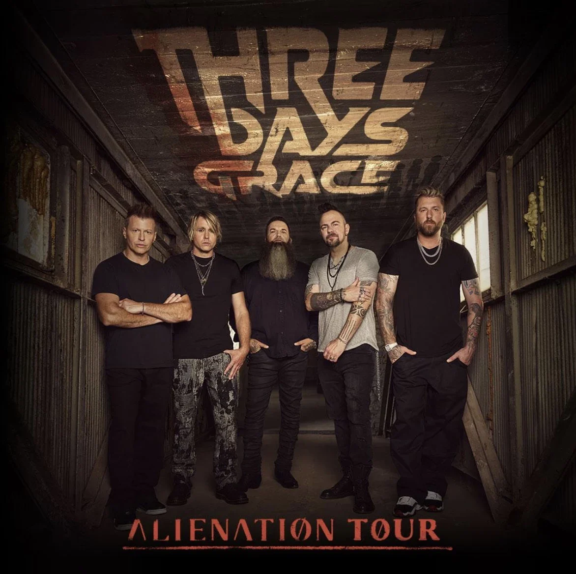 Three Days Grace Announce Massive 2026 ‘Alienation’ World Tour