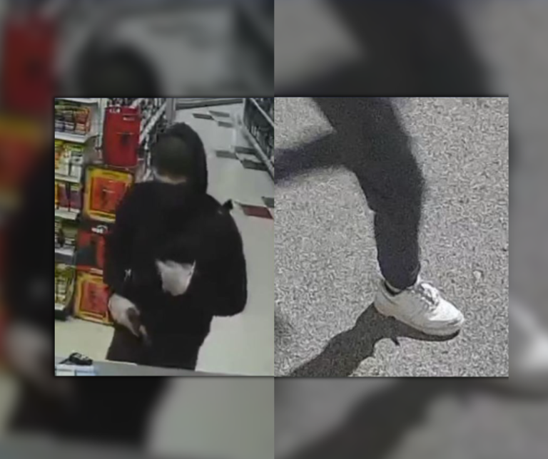 Liberty police working to identify Halloween robbery suspect