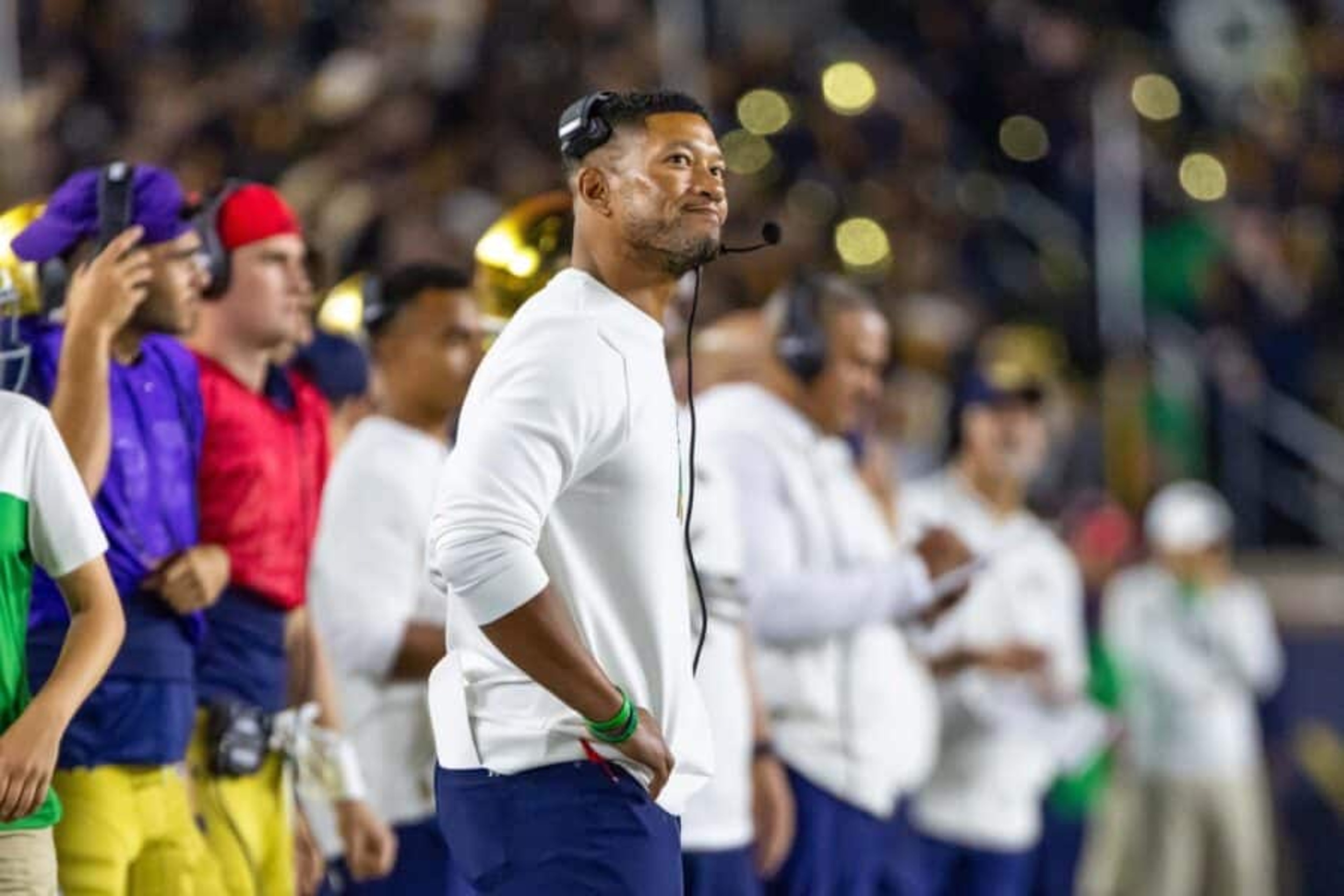 Giants reportedly target Marcus Freeman as top candidate for head coach