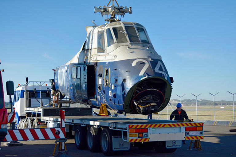 Wessex Mk.31B WA214 Restoration Progresses at the Australian Aviation ...