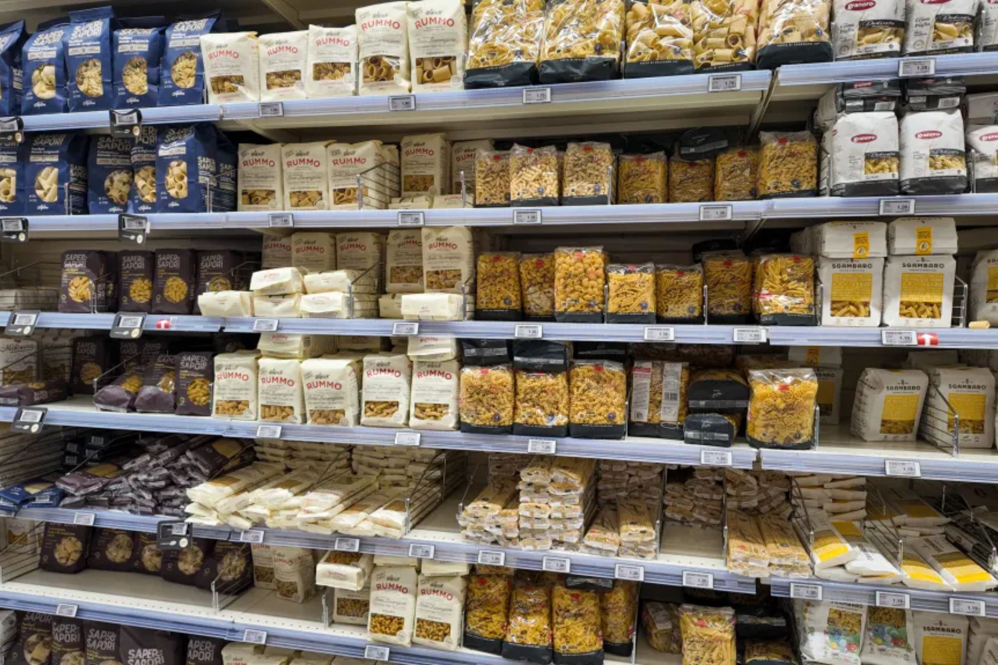 13 major Italian pasta brands could disappear from US store shelves as ...
