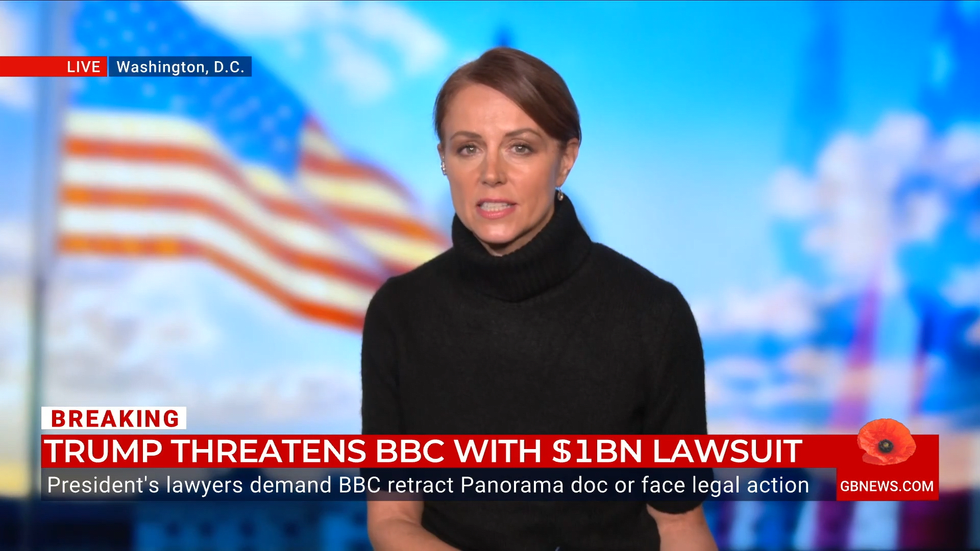 Donald Trump ‘fuming’ over BBC chaos, White House tells GB News' Bev Turner